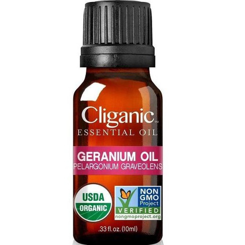 Organic Geranium Essential Oil : Target