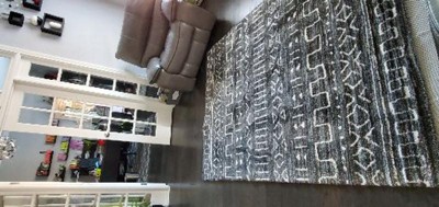 Avriel Modern Geometric Rug Gray - Project 62™ : Target