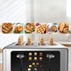 Whall Toaster 4 Slice,touchscreen Toaster With 6 Bread Types & 6 Shade ...