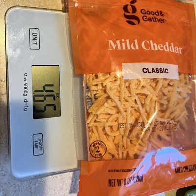 Shredded Mild Cheddar Cheese - 8oz - Good & Gather™ : Target