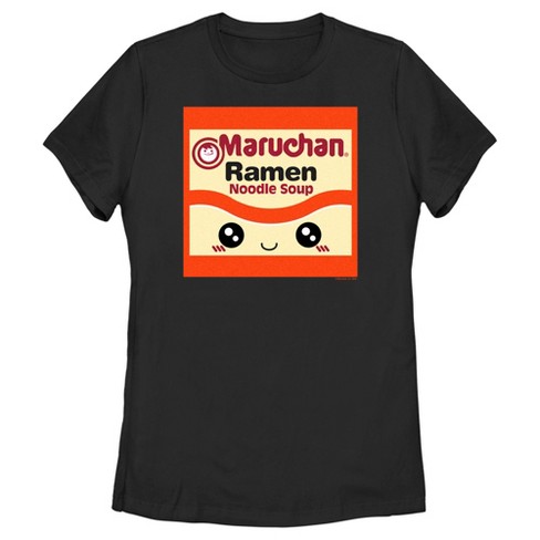 Women's Maruchan Cartoon Ramen Packet T-shirt - Black - 2x Large : Target