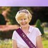 Meant2tobe 65th Birthday Sash And Tiara For Women - Purple : Target