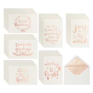 Sustainable Greetings 36 Pack Merry Christmas Holiday Greeting Cards ...