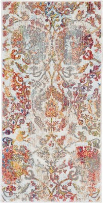 Nourison Global Vintage Glb06 Ivory/orange Indoor Area Rug 4' X 6' : Target