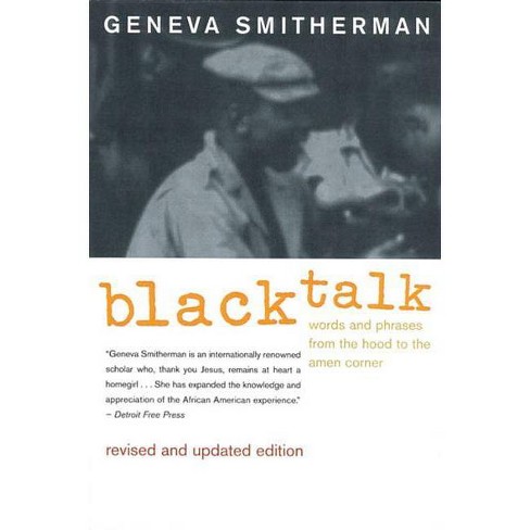 Black Talk - By Geneva Smitherman (paperback) : Target