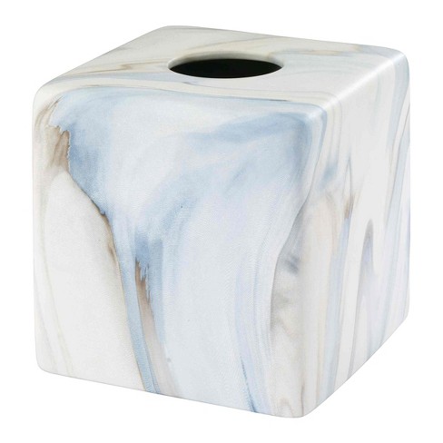 Avanti Linens Waves Blue Tissue Cover : Target