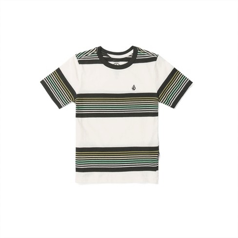 Volcom Toddler Boys Knowstone Crew Short Sleeve Shirt, Off White - 2t ...