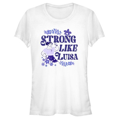 Girl's Encanto Birthday Girl Luisa T-shirt - Purple Berry - Small : Target