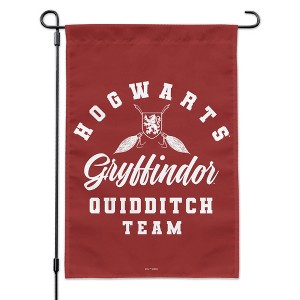 Harry Potter Gryffindor Quidditch Garden Yard Flag with Pole Stand ...