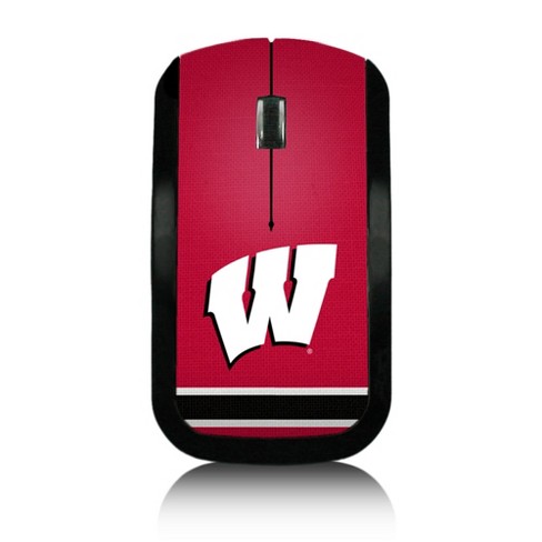 Keyscaper Wisconsin Badgers Stripe Wireless Mouse : Target