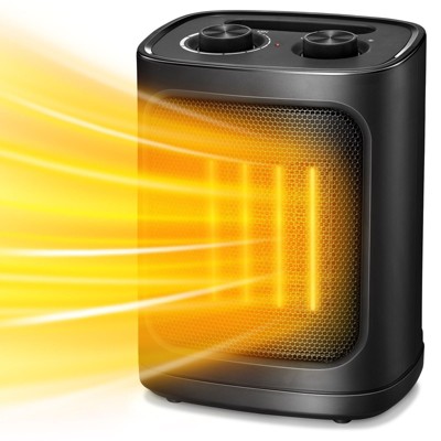 Homcom Space Heater For Indoor Use, 1500w Fast Heating Portable ...