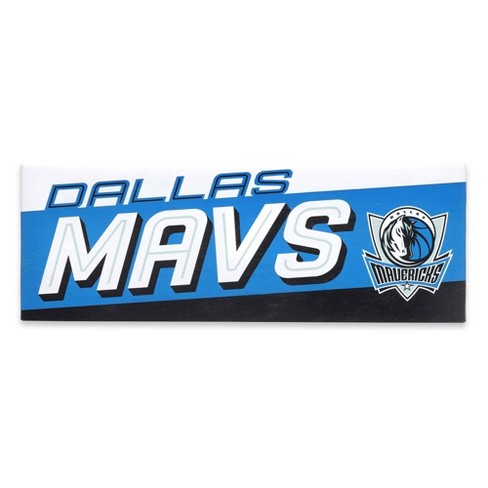 Nba Dallas Mavericks Tradition Canvas Wall Sign : Target