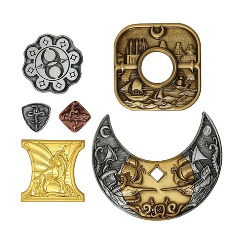 Fanattik Dungeons & Dragons Waterdeep Replica Coin Collection : Target