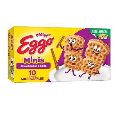 Eggo Cinnamon Toast Frozen Waffles - 10.75oz/10ct : Target