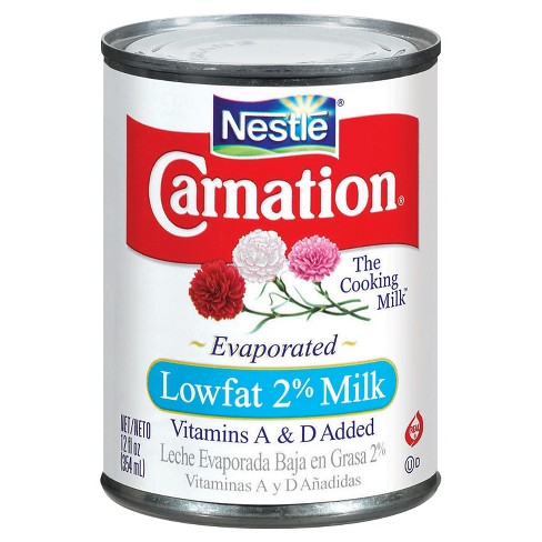 Nestle Carnation Low fat 2% Evaporated Milk - 12oz : Target