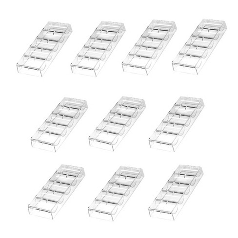 100ct Clear Acrylic Chip Rack(10 Pack) : Target