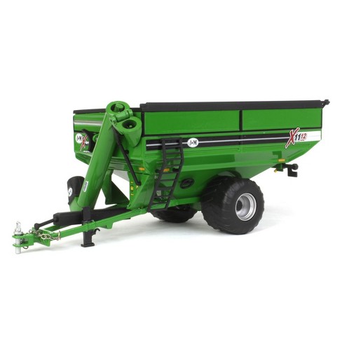 1/64 Green J&m 1112 X-tended Reach Grain Cart With Singles Jmm-030 : Target