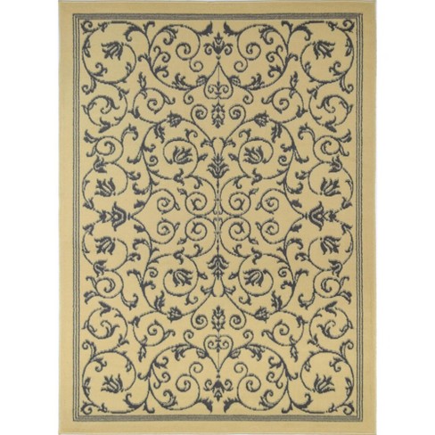 Rugs America Belfort Scroll Transitional Area Rug : Target