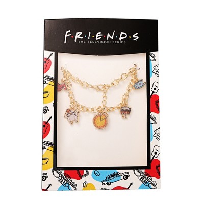 Friends Tv Show Fashion Charm Bracelet, 5 Charms - 7 + 1" : Target