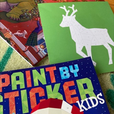 Paint By Sticker Kids: Christmas - (paperback) : Target