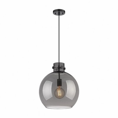 Innovations Lighting Newton Sphere 1 - Light Pendant In Matte Black ...
