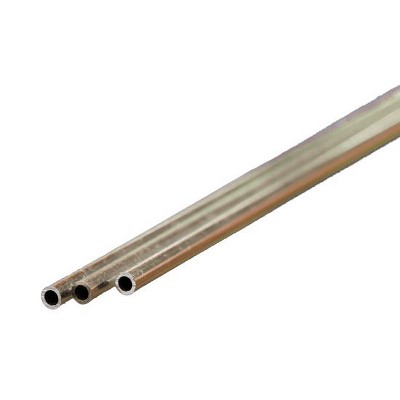 K&s 1/8 In. D X 1 Ft. L Round Aluminum Tube : Target