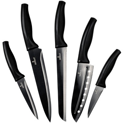 Ronco 20 Piece Knife Set, Full-tang Handle, Professional Kitchen Knife ...