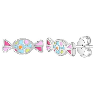 Girls' Sweet Tooth Candy Standard Sterling Silver Earrings - In Season ...