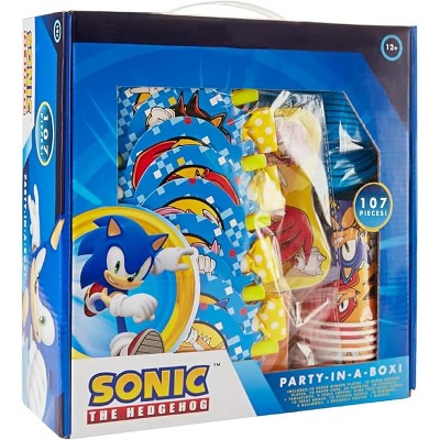 Sonic The Hedgehog Birthday Party Kit - 107 Pieces : Target