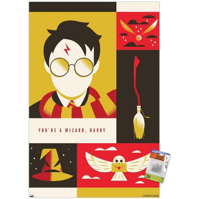 Trends International Warner 100th Anniversary - Harry Potter Unframed ...