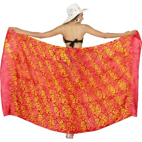 La Leela Women's Beach Bathing Suit Wrap Bikini Swimwear Cover Up ...