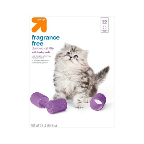 Fragrance Free With Baking Soda Clumping Cat Litter - 35lbs - Up & Up ...