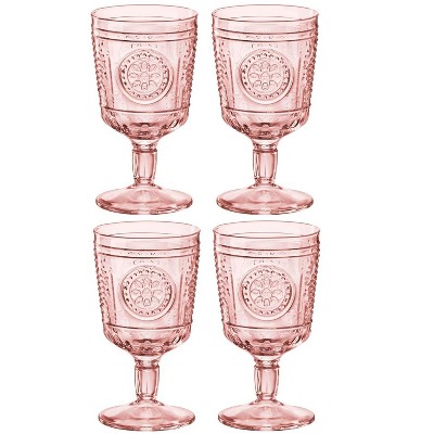 Bormioli Rocco Romantic Stemware Drinking Glass, 4-piece, 10.75 Oz ...