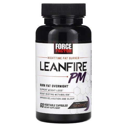 Force Factor Leanfire Pm Weight Loss Pills For Women & Men, Fat Burner ...