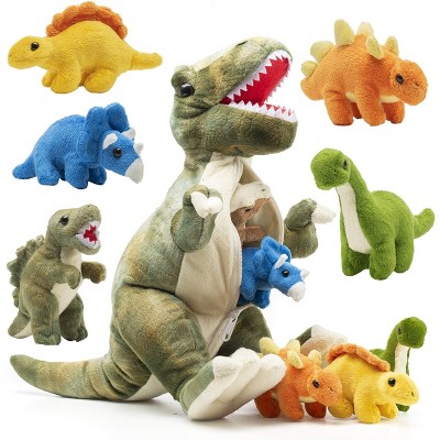 Manhattan Toy Growly Velveteen T-rex Dinosaur Stuffed Animal, 11" : Target
