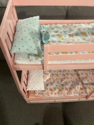 Our Generation Dreams For Two Pink Bunk Beds Accessory Set For 18 ...
