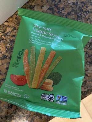 Sea Salt Veggie Straws Potato & Vegetable Snack Multipack - 12ct/.75oz ...