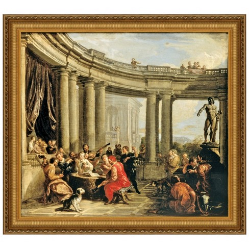 Design Toscano Concert Given In The Interior Of A Circular Gallery ...