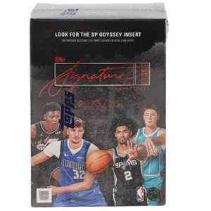2025-26 Topps Signature Class Basketball Blaster Box : Target