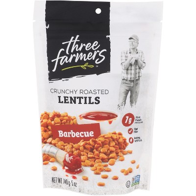 Three Farmers Food Inc Snack Lentil Lightly - Case Of 6 - 140 Gm : Target