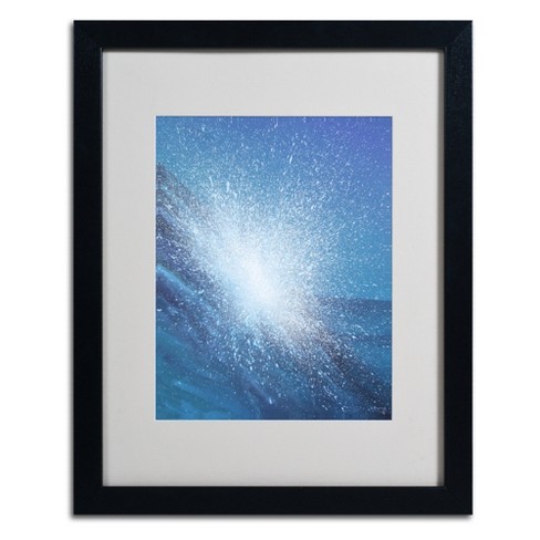 Trademark Fine Art -alan Byrne 'sea Picture Vi 2008' Matted Framed Art ...
