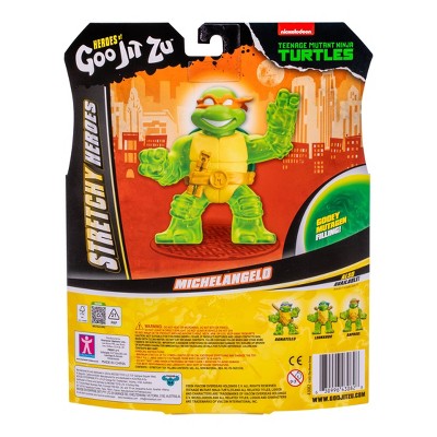 Heroes of Goo Jit Zu Teenage Mutant Ninja Turtles Michelangelo Figure ...