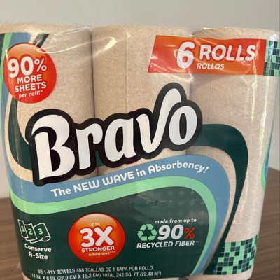 Bravo Paper Towels - 6 Rolls : Target