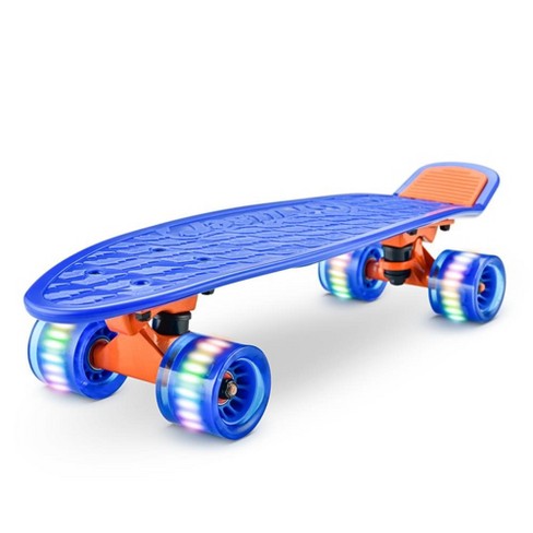 Hurtle 6" Pp Deck Skateboard With Led Wheels : Target