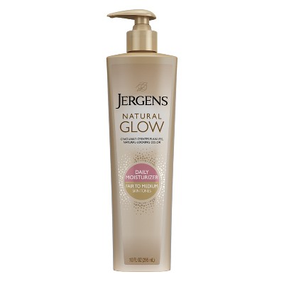 Jergens Natural Glow Face Moisturizer Fair To Medium Tone, Self Tanner ...