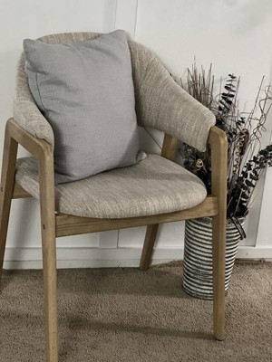 Ingleside Open Back Upholstered Wood Frame Dining Chair - Threshold ...