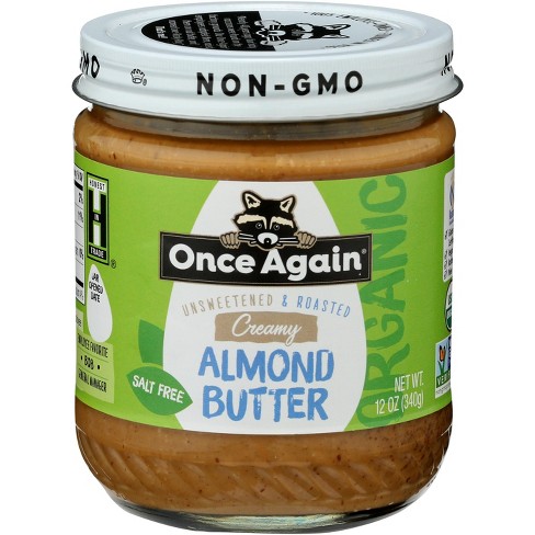 Once Again Organic Almond Smooth Nut Butter - Case Of 6 - 12 Oz : Target