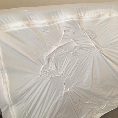 Queen Maximum Bed Bug And Allergy Mattress Protector White - Allerease : Target