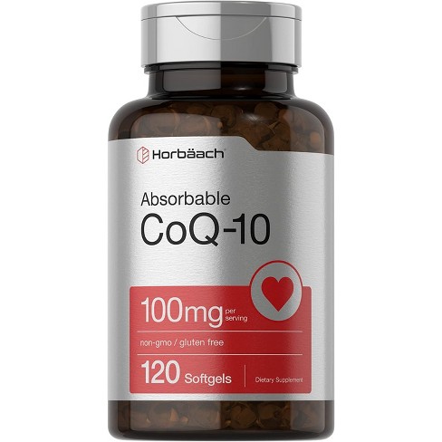 Horbaach Coq10 100 Mg | 120 Softgels : Target