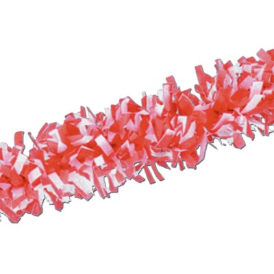 Beistle 25' Tissue Festooning Garland Red/white 4/pack 55598-rw : Target